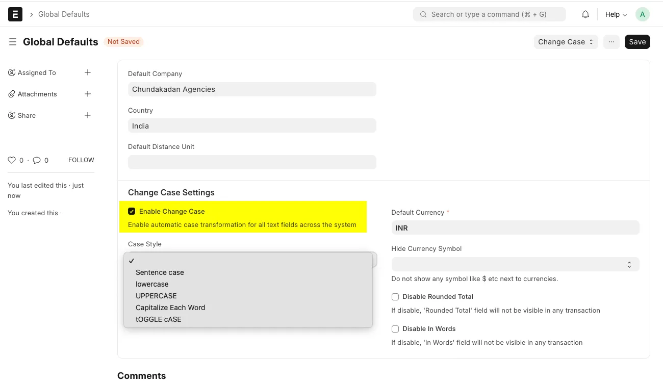 Change Case Pro | Frappe Cloud Marketplace