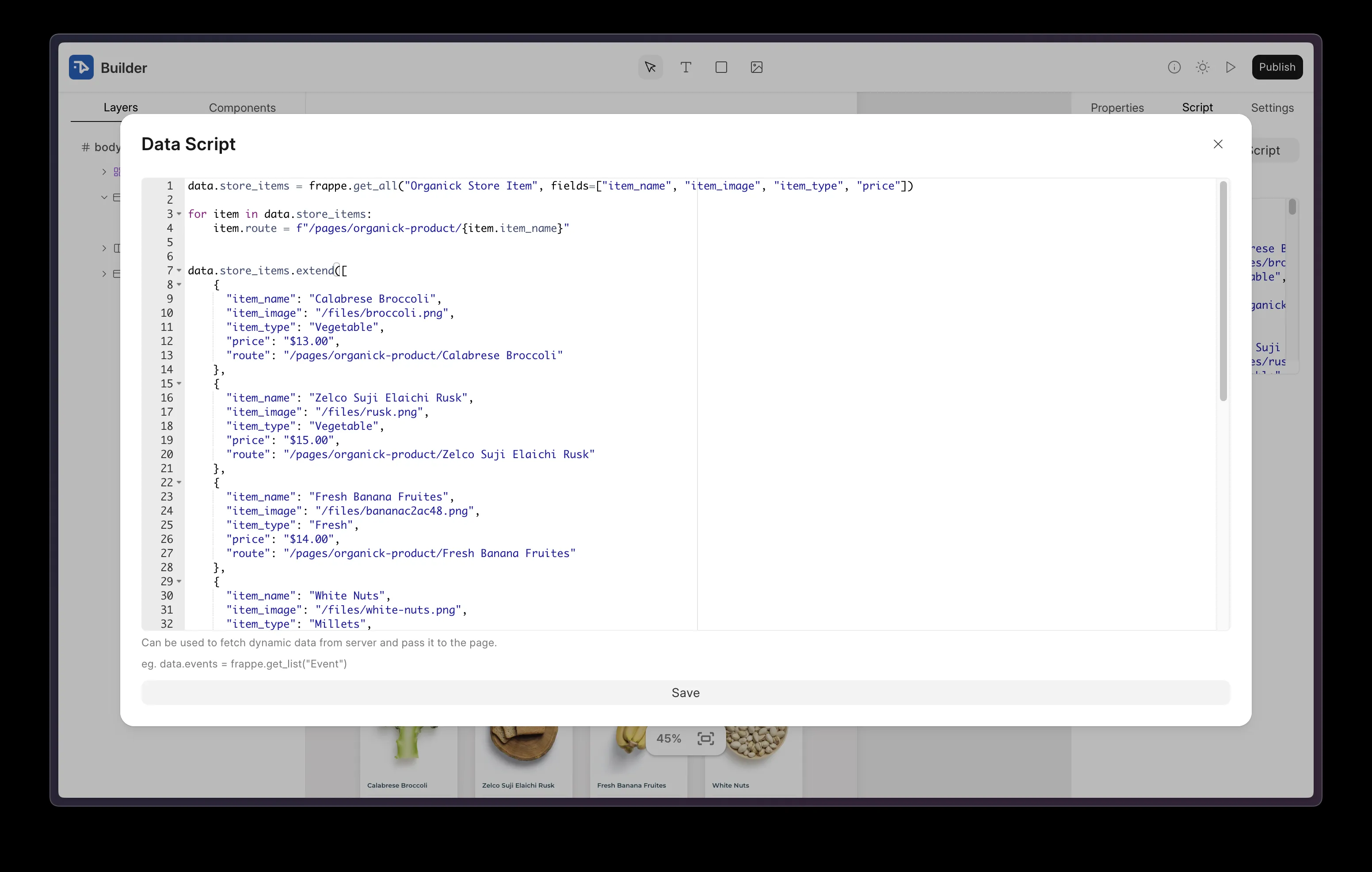 Builder | Frappe Cloud Marketplace