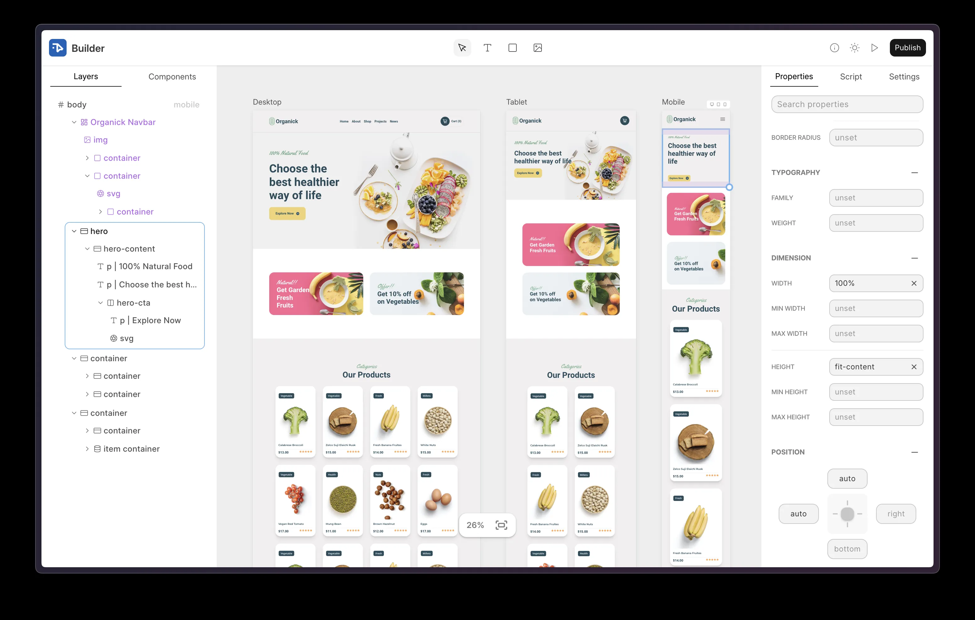 Builder | Frappe Cloud Marketplace