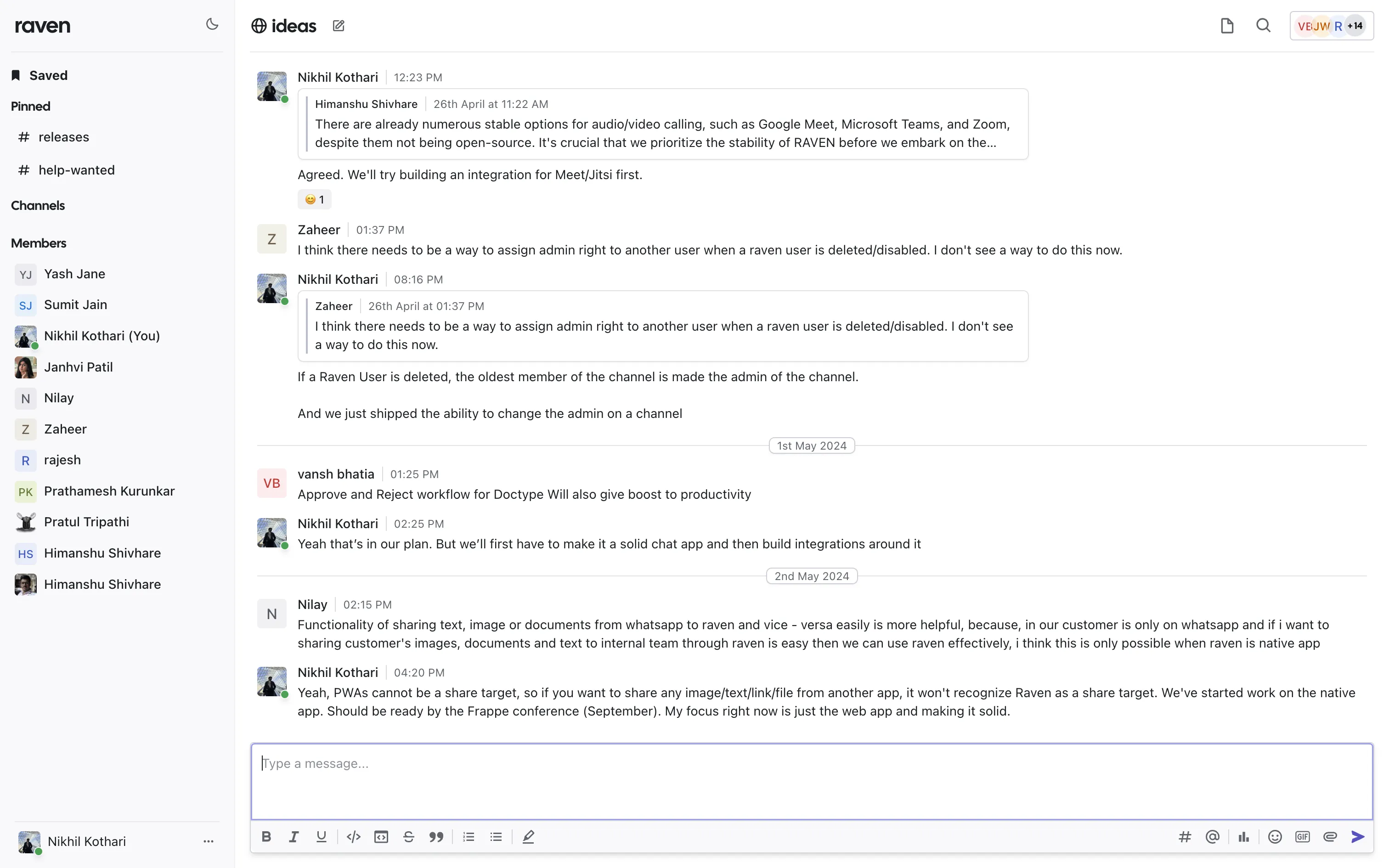 Raven | Frappe Cloud Marketplace