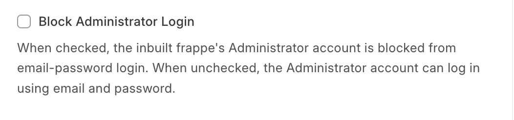 Block Administrator | Frappe Cloud Marketplace