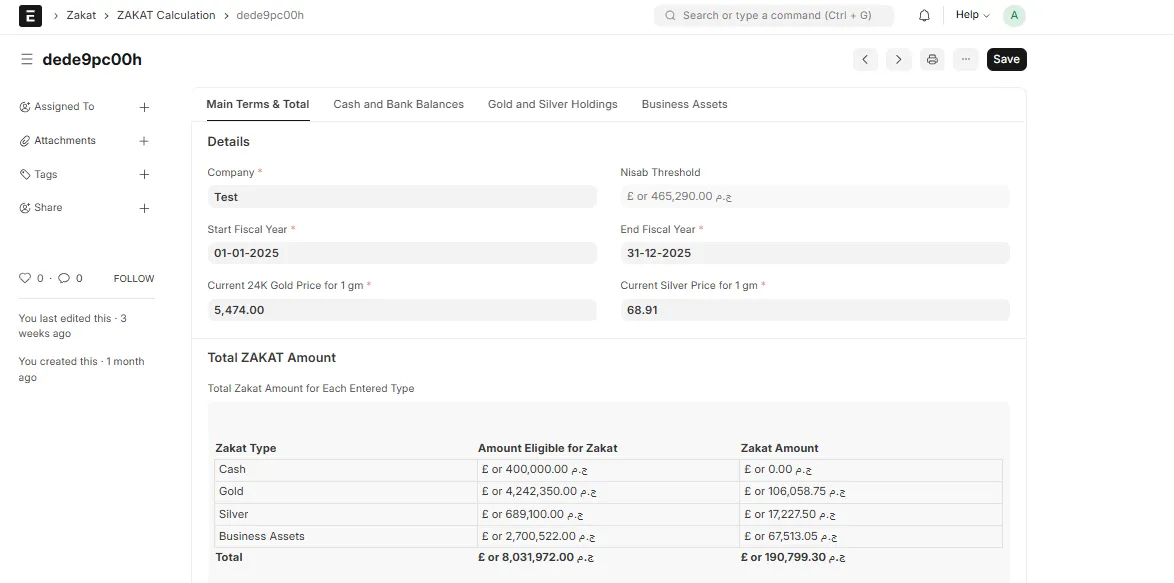 Frappe Zakat | Frappe Cloud Marketplace