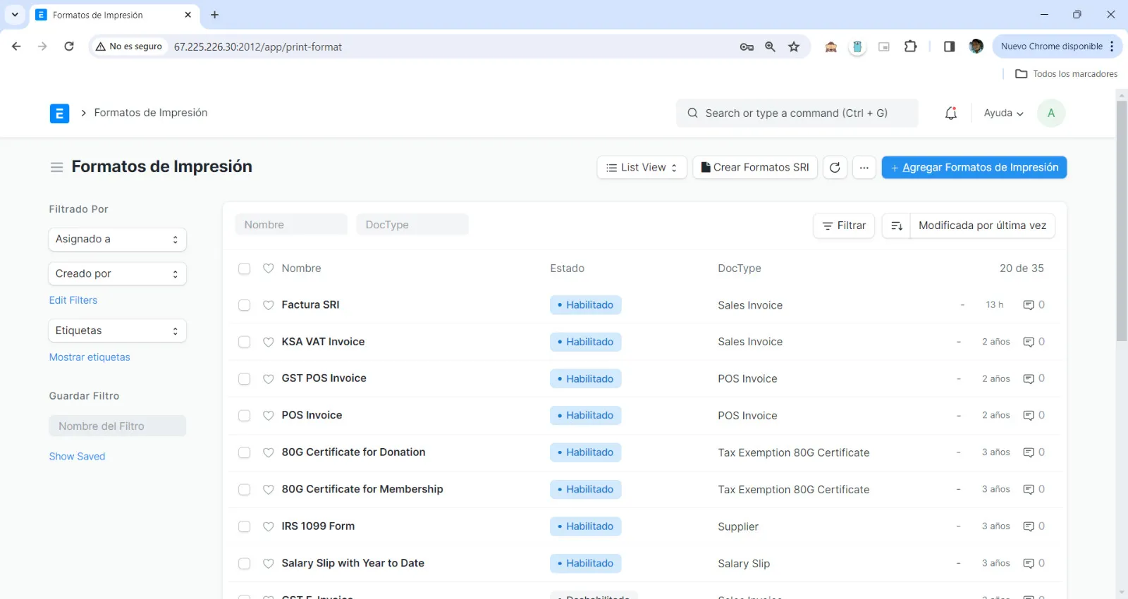 ERPNext Ecuador | Frappe Cloud Marketplace