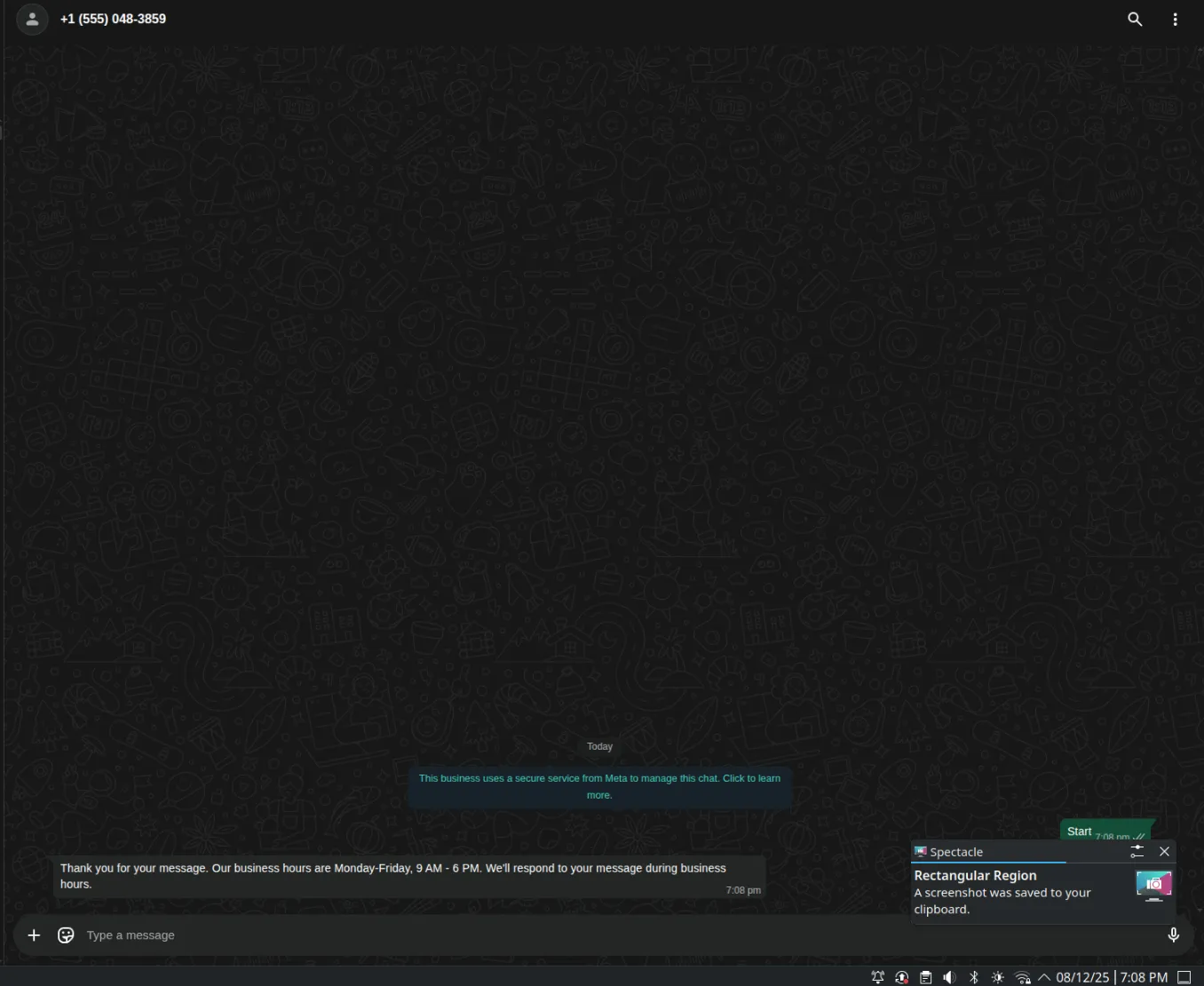 Frappe WhatsApp Chatbot | Frappe Cloud Marketplace